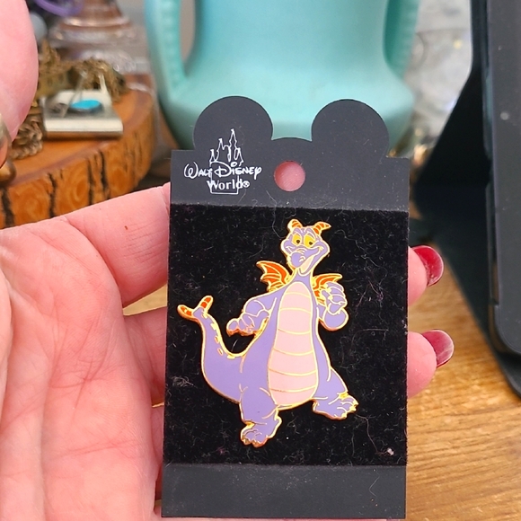 Disney | Other | Disney World Figment Dragon Pin 202 On Card | Poshmark
